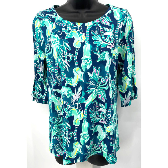 Lilly Pulitzer | Tops | Lilly Pulitzer Harbour Island Tidal Wave Tunic ...